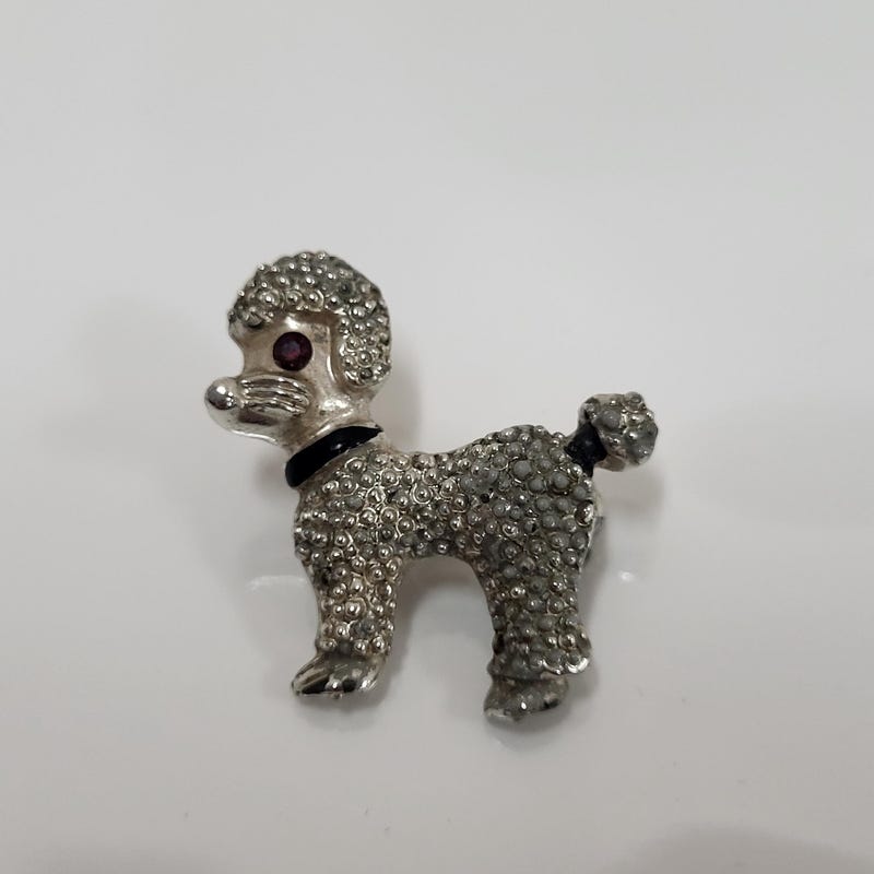 Poodle Brooch - Etsy