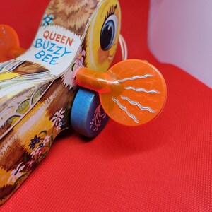 Fisher Price Queen Buzzy Bee Pull Toy - Etsy