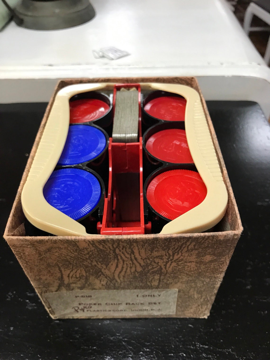 Poker Chip Rack Set - Etsy