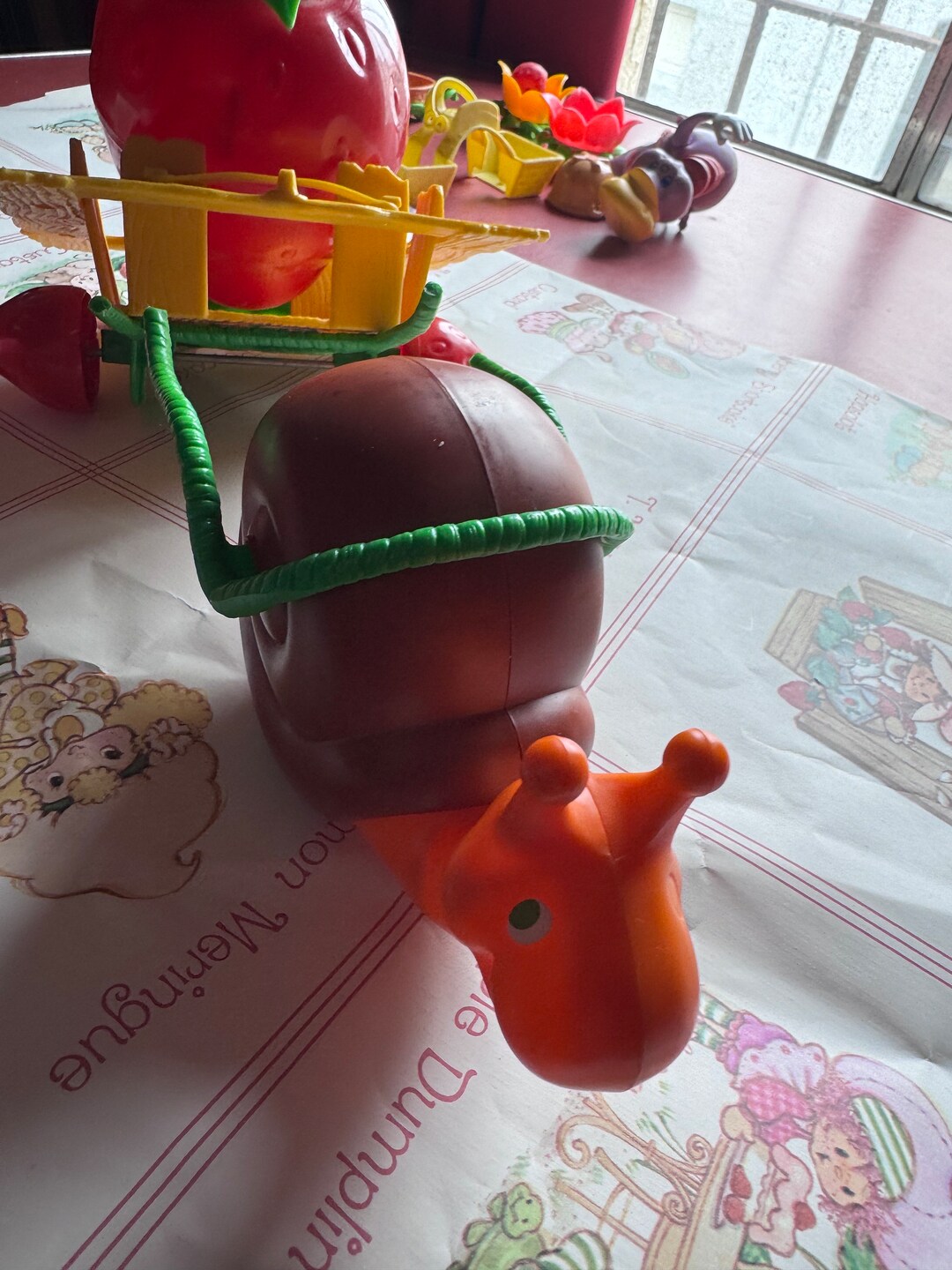 Strawberry Shortcake Snail Cart & Accessories - Etsy