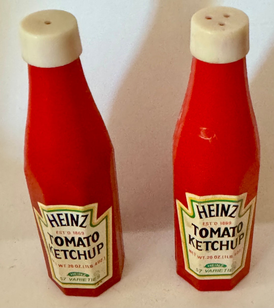 Heinz Ketchup Salt and Pepper Shakers - Etsy