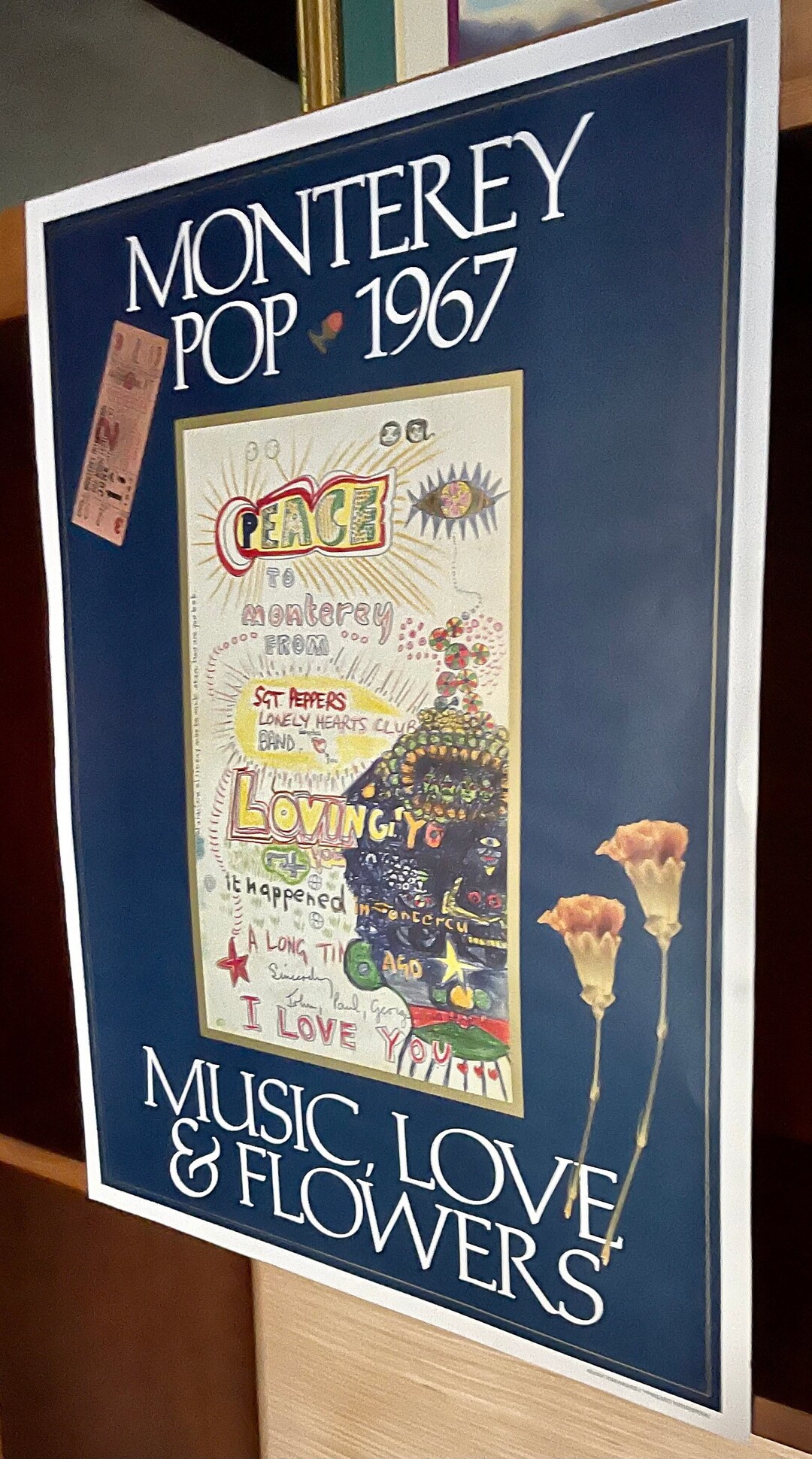 Monterey Pop Festival Poster - Etsy