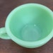 Fire King Jadeite Cup and Saucer - Etsy