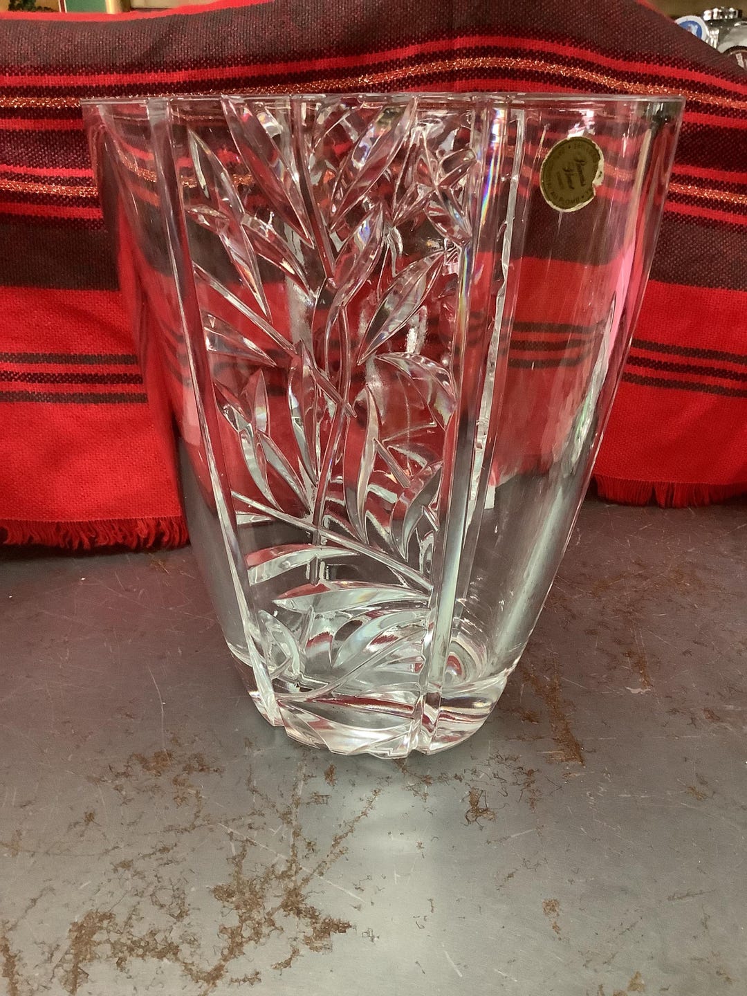 Princess House Crystal Vase - Etsy