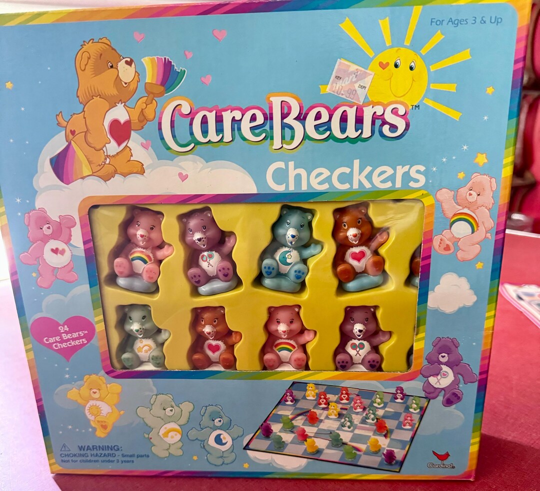 Care Bear Checkers MIB - Etsy