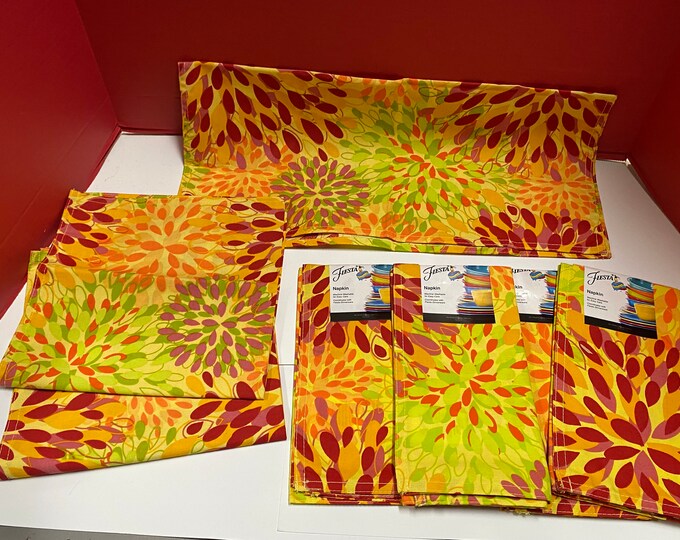 Fiestaware Linen Napkins - Etsy