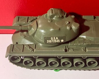 Vintage Tim-mee US Army Patton Battle Tank Like New Condition - Etsy