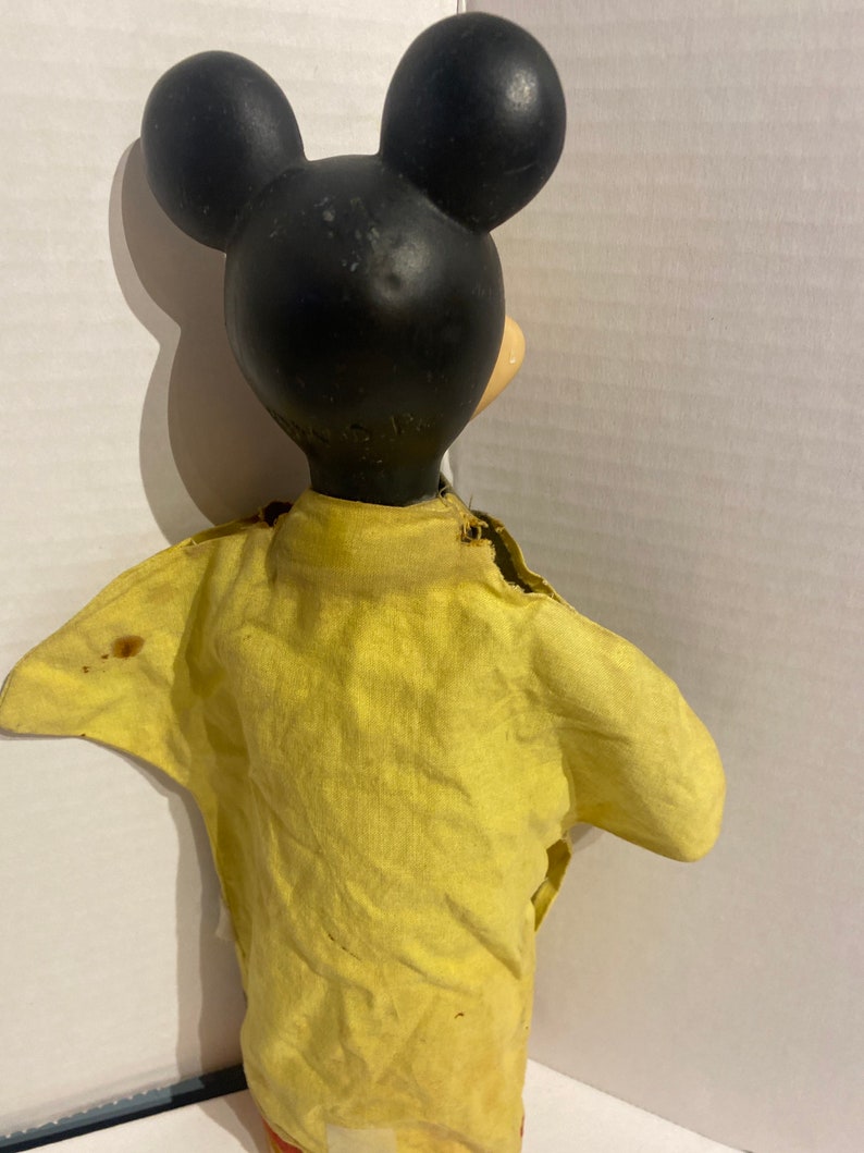 Mickey Mouse Hand Puppet by Gund - Etsy