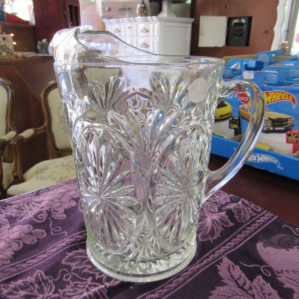 Glass Water Pitcher - Etsy