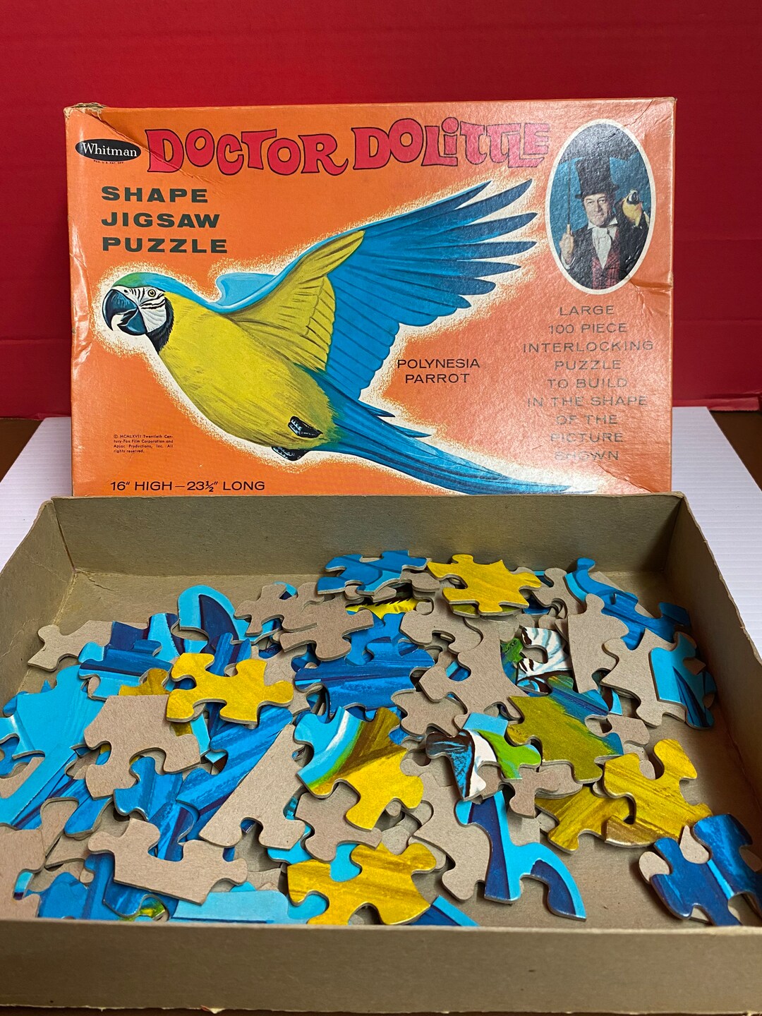 Whitman Polynesia Parrot Puzzle - Etsy