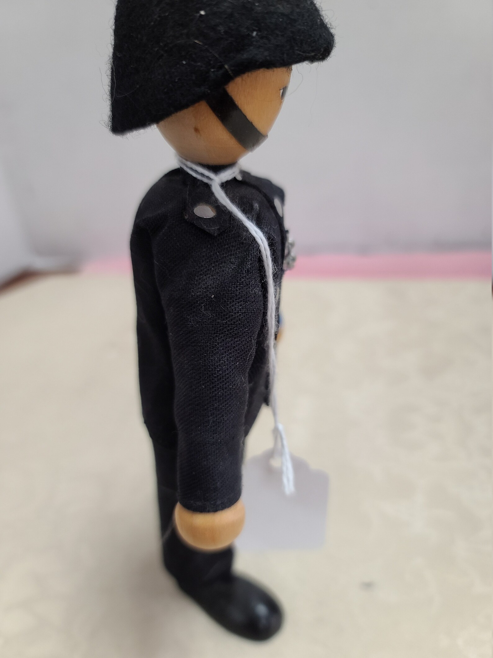 Policeman Wood Doll Made in Poland. - Etsy