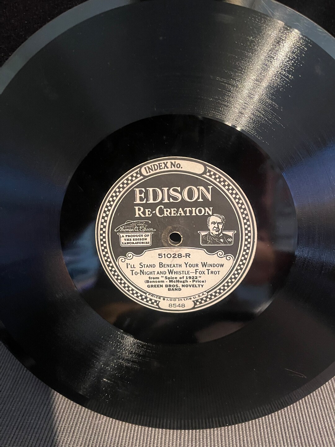 Edison Diamond Disc Record Fox Trot - Etsy