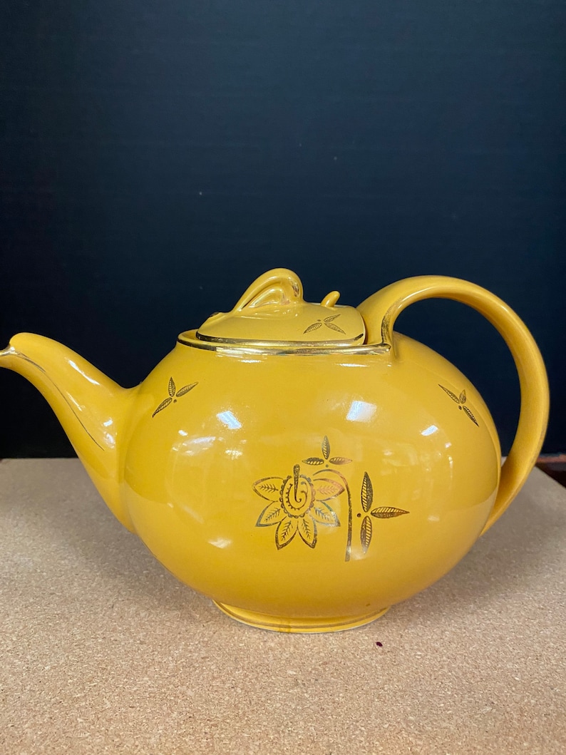 Hall Yellow Teapot - Etsy