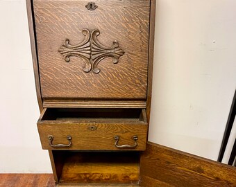 Tiger oak desk store