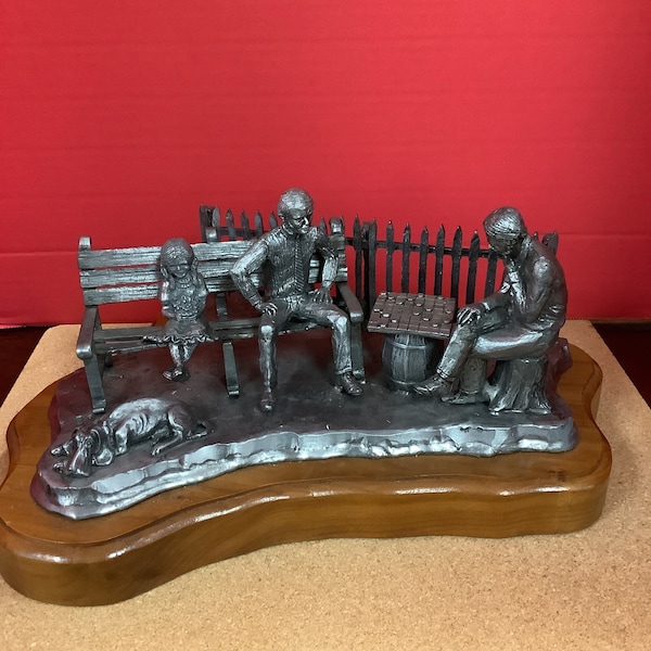 Michael Ricker Pewter Figurines - Etsy