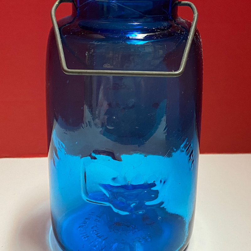 Blue Jars - Etsy