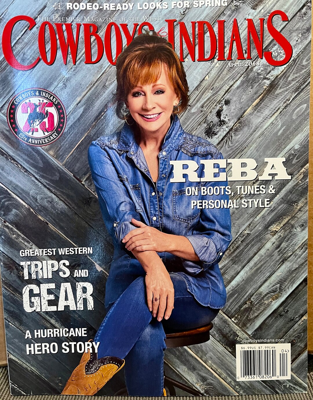 Cowboys & Indians Reba Cover - Etsy