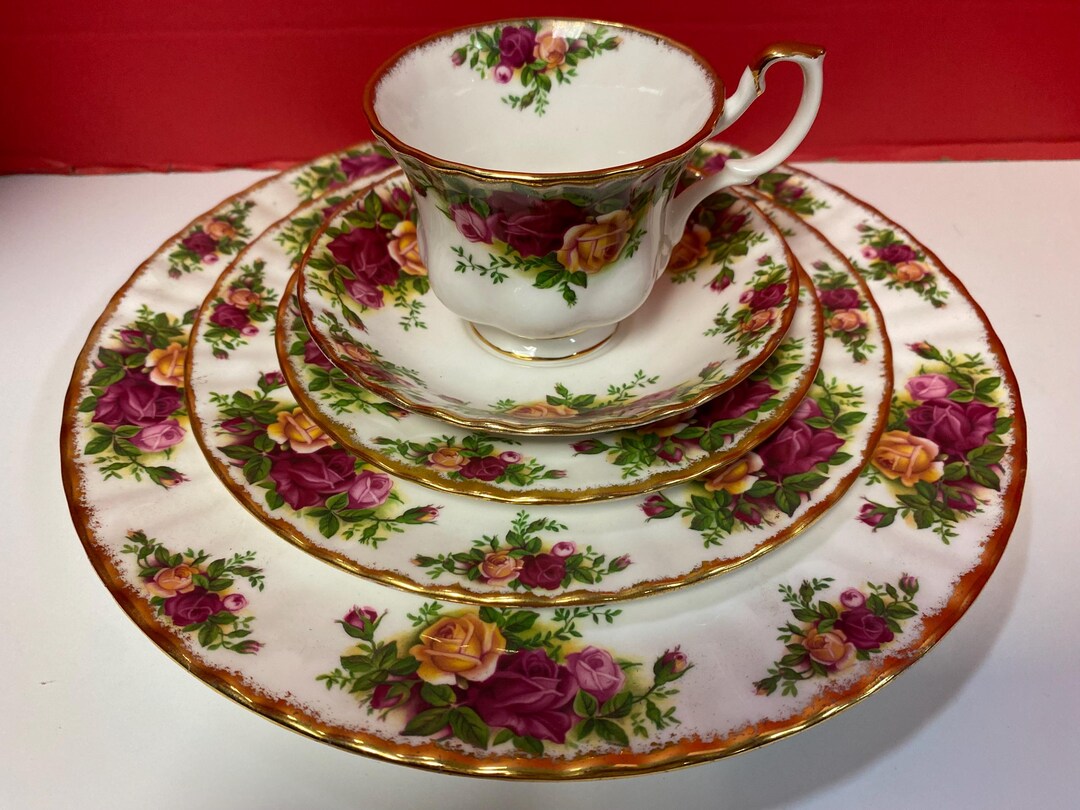 Royal Albert Dinner Set - Etsy