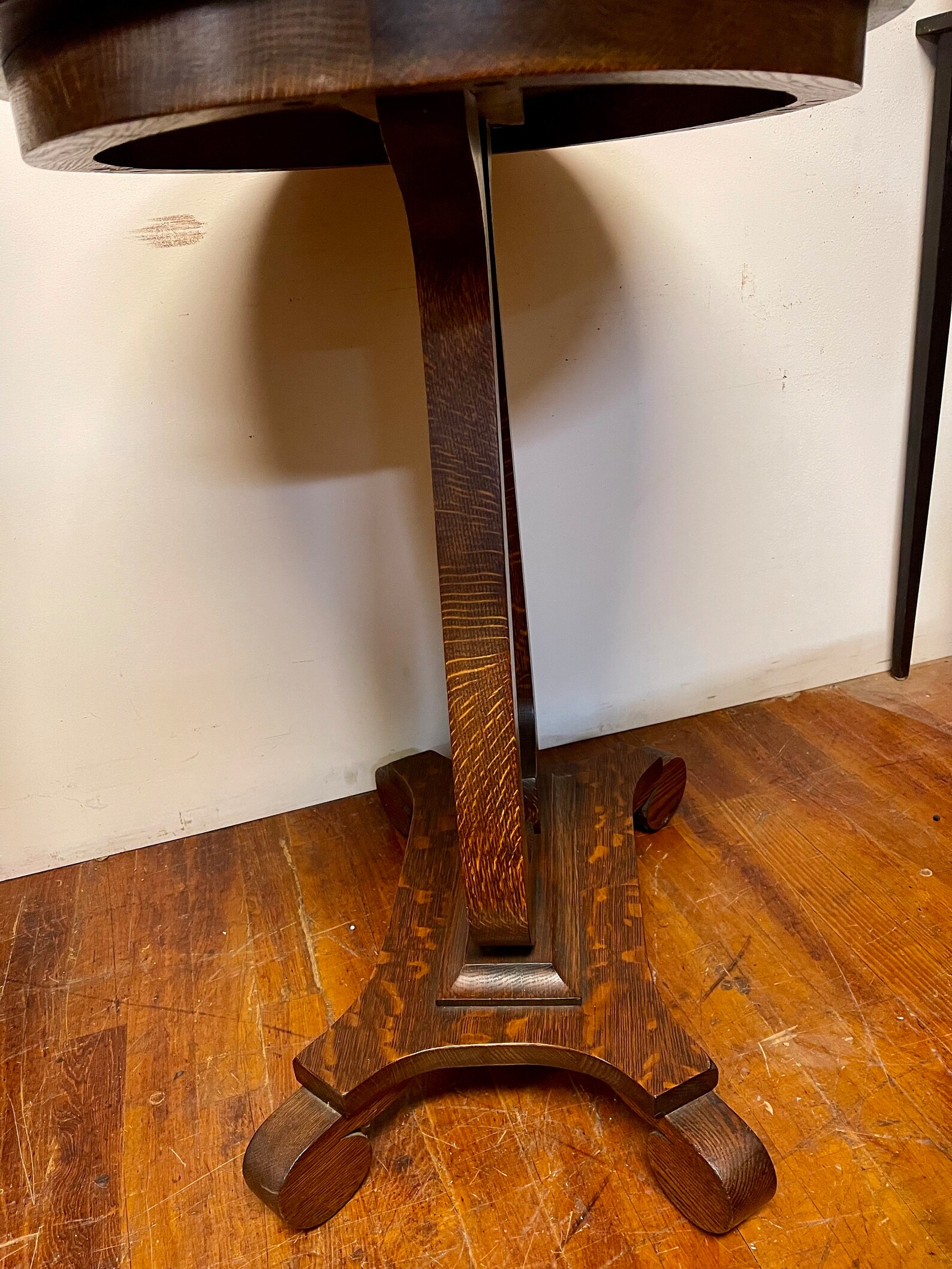 Tiger Oak Parlor Table - Etsy