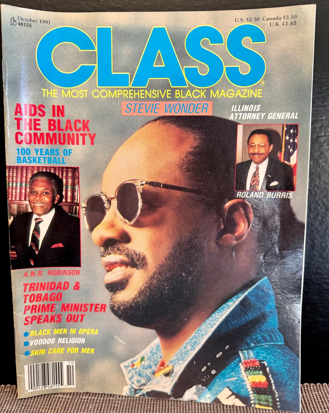 Class Magazine Stevie Wonder - Etsy