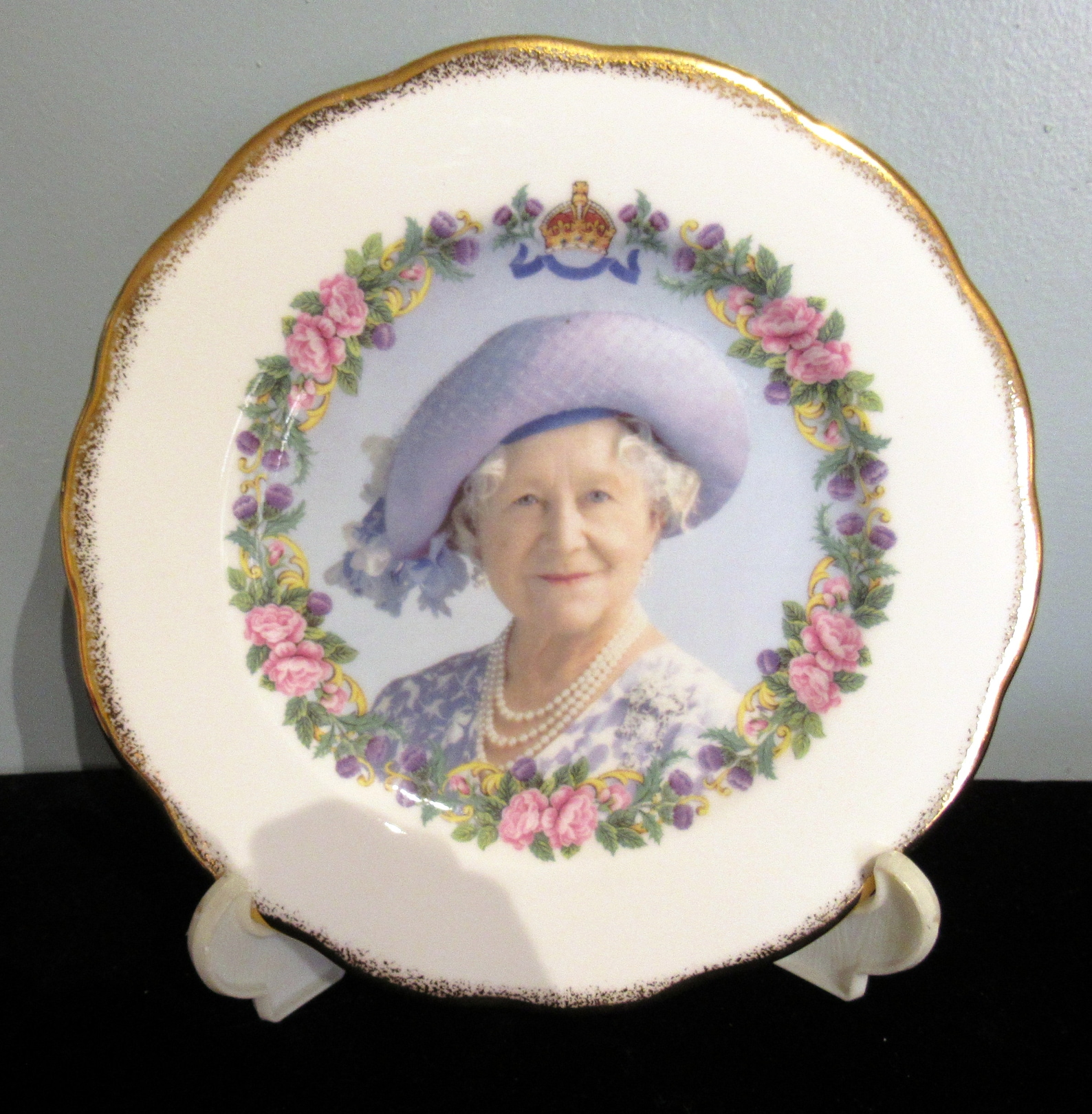 Queen Mother Commemorative Plate - Etsy