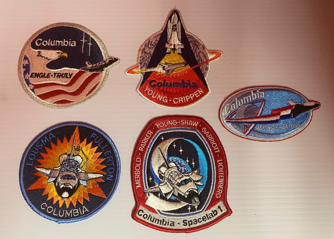 Columbia Space Patches - Etsy
