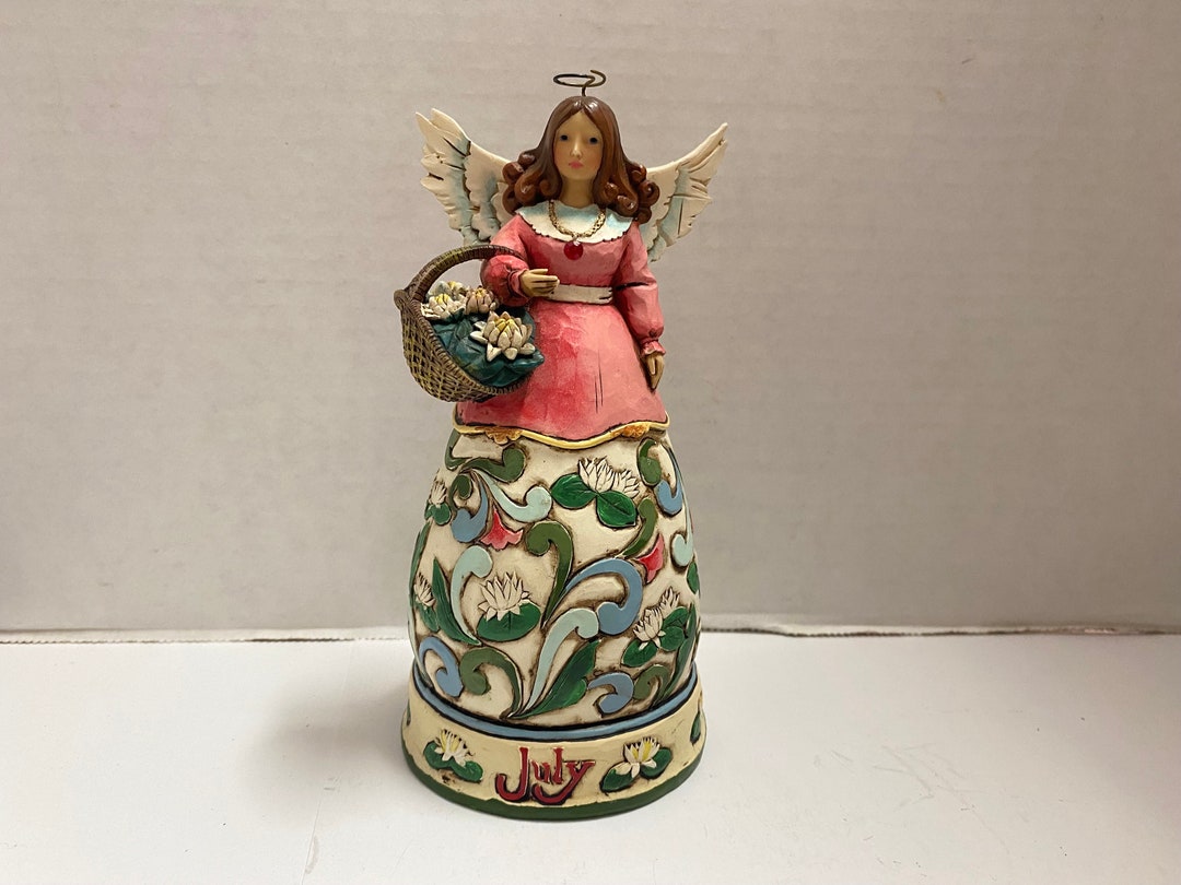 Jim Shore July Angel - Etsy