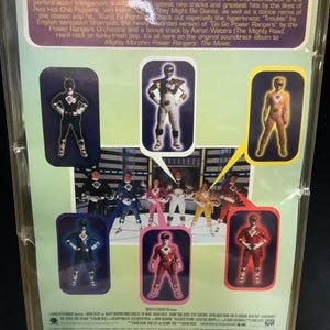 Power Rangers Soundtrack Cassette Tape - Etsy