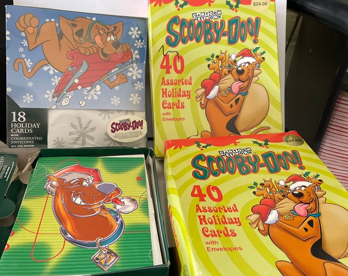 100 Scooby Doo Christmas Cards - Etsy