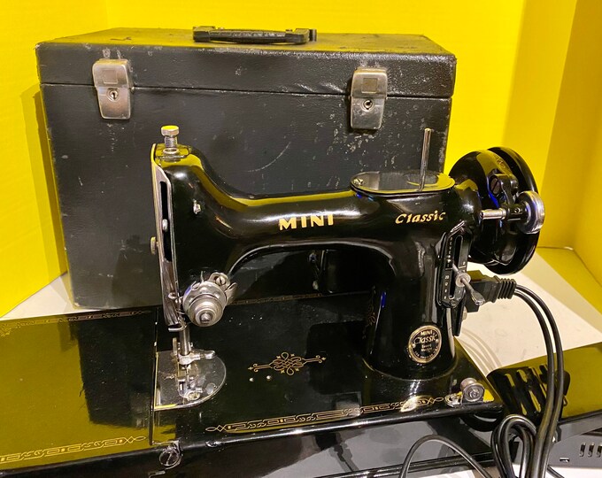 MINI Classic Sewing Machine and Case - Etsy