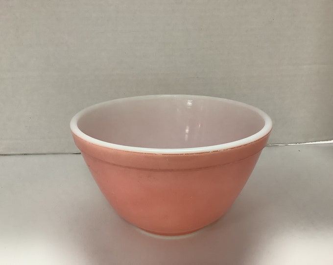Pyrex Pink Bowl #401 Mixing Bowl - Etsy