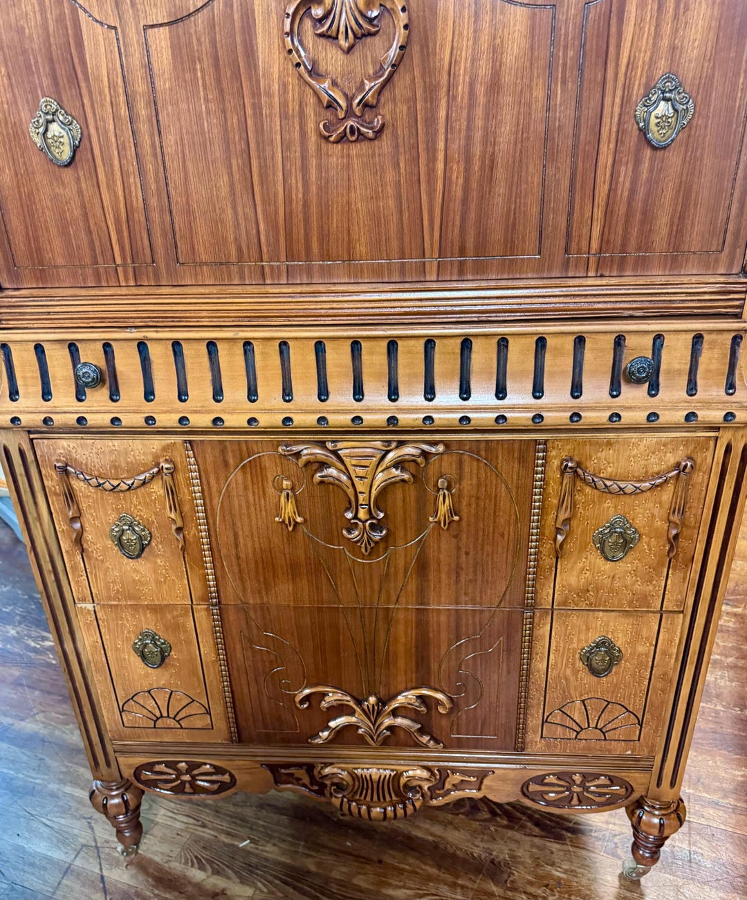 Antique Highboy Dresser - Etsy