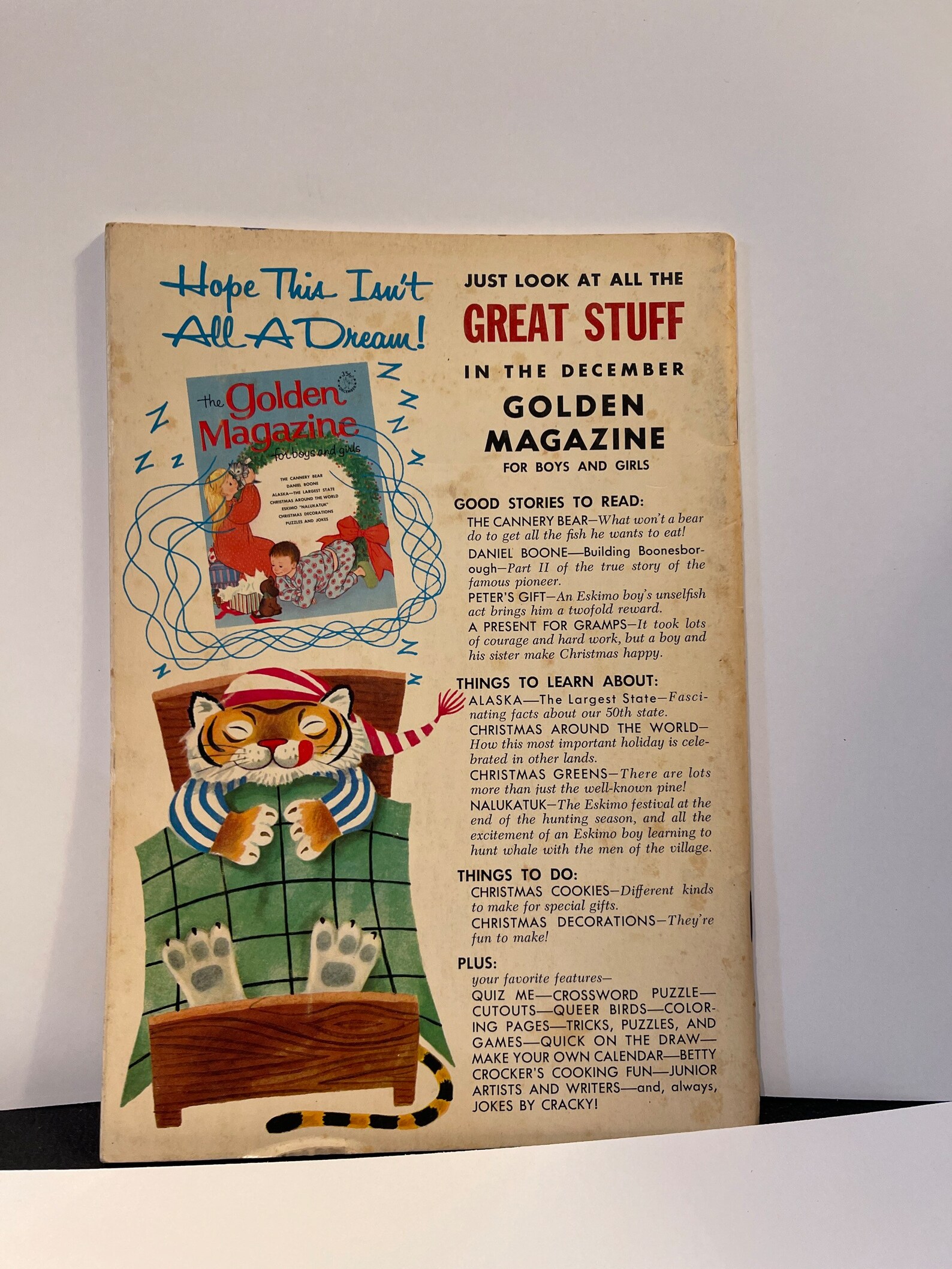 Golden Magazine for Boys & Girls November 1964 - Etsy