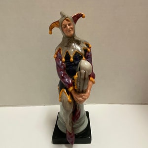 Royal Doulton the Jester Figurine - Etsy