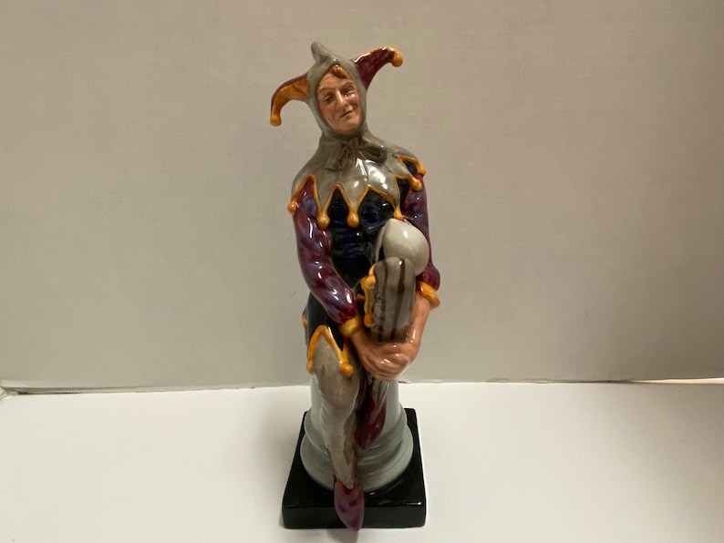 Royal Doulton the Jester Figurine - Etsy