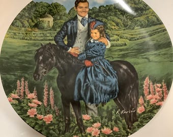 The Bradford Exchange "gone With the Wind" Collectible Plates - Set of ...