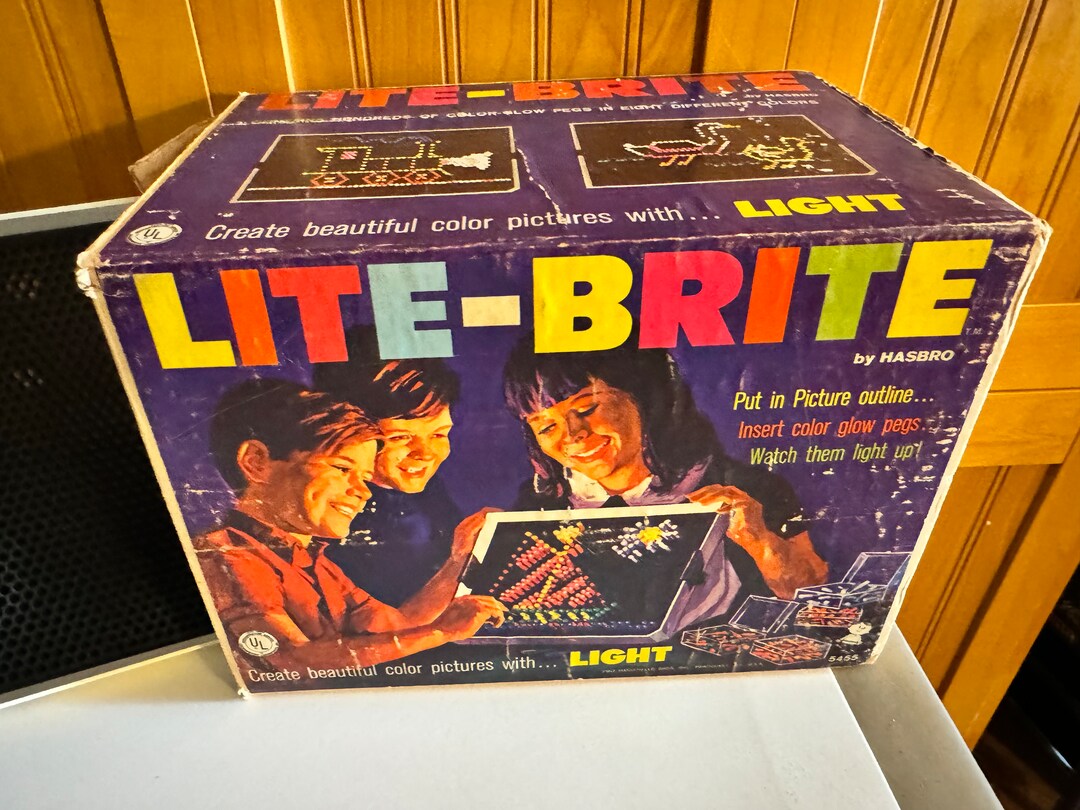 Hasbro Lite-brite + Disney - Etsy