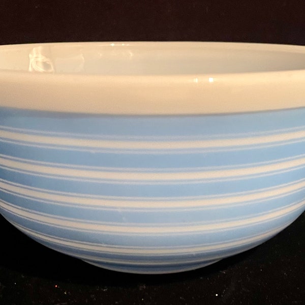 Pyrex Blue Bowl - Etsy