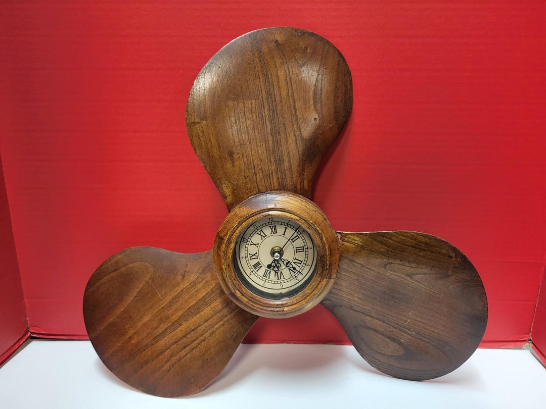Nautical Propeller Clock - Etsy