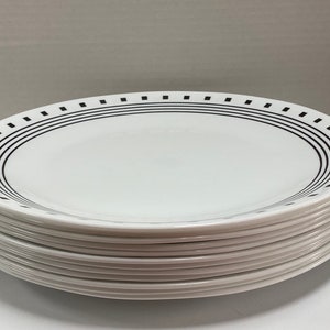 Corelle City Block Dinner Plate Set - Etsy