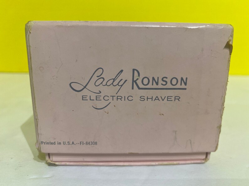 Pink Lady Ronson Electric Razor - Etsy