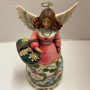 Jim Shore July Angel - Etsy