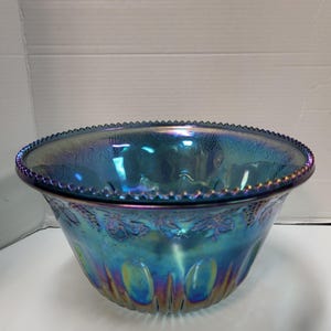Princess Blue Punch Bowl Set - Etsy