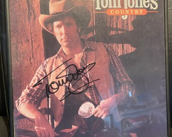 Tom Jones Autographed 'delilah' LP COA TJ88875 - Etsy