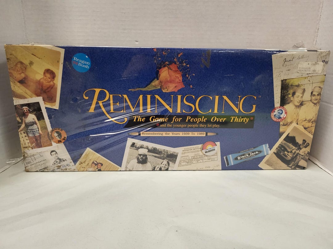 Reminiscing Board Game - Etsy