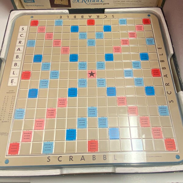 Scrabble Deluxe Edition - Etsy