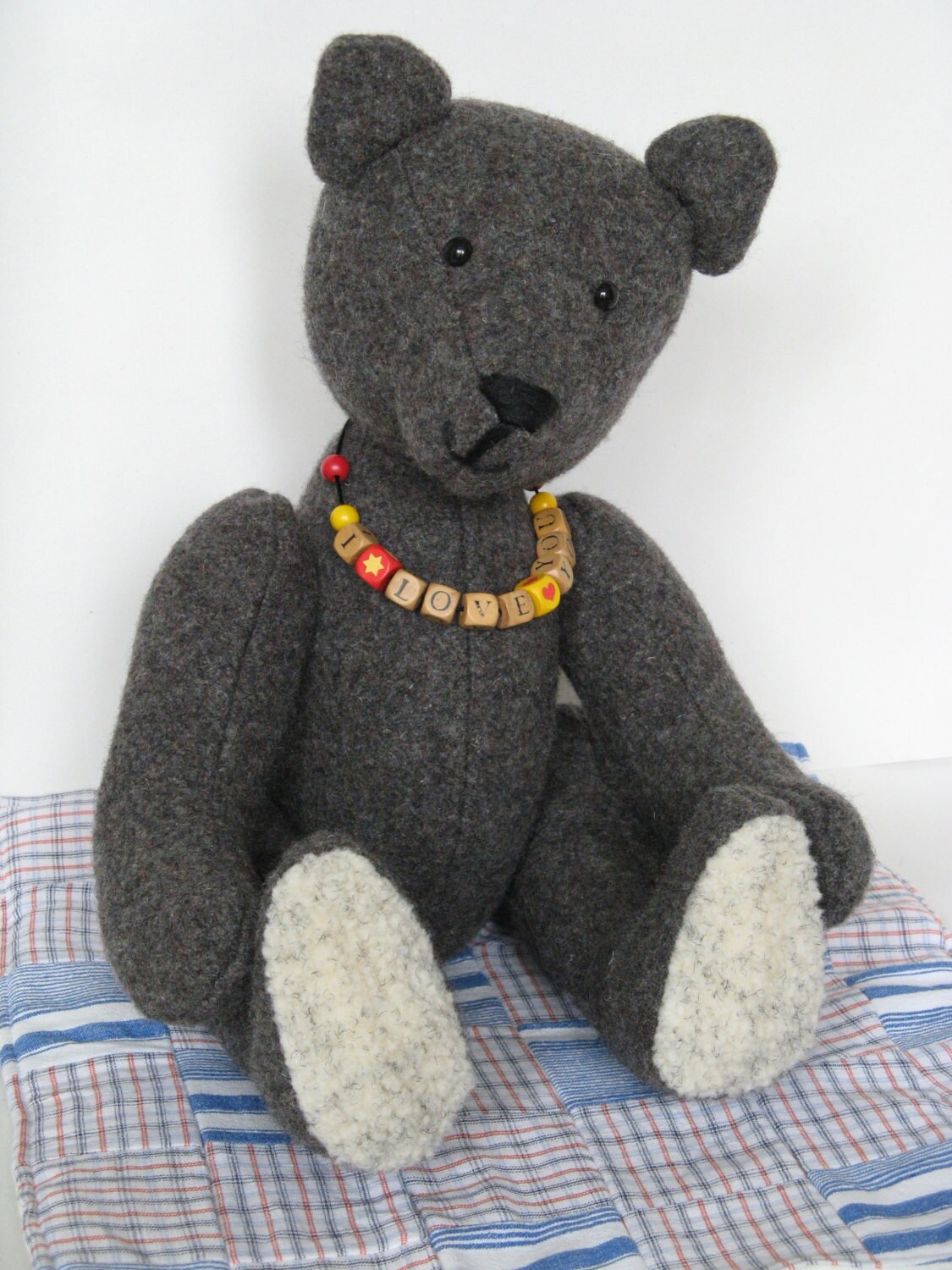 Big Bear - Stuffed Bear Pattern - Artist Bear Pattern for Beginners ...