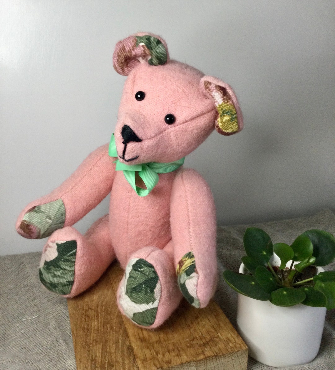 Character Dementia Friend Teddy Bear. Collectible OOAK Bear. Handmade ...