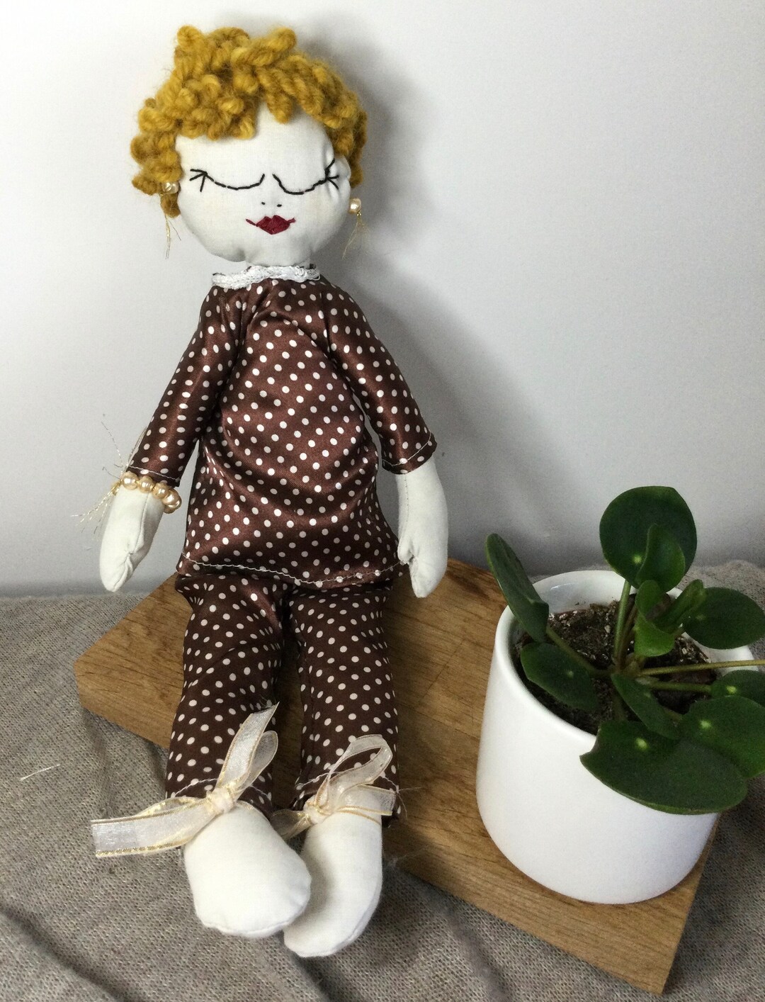 Cloth Doll / Traditional Rag Doll. Dementia Friendly Gift. UK Rag Doll ...
