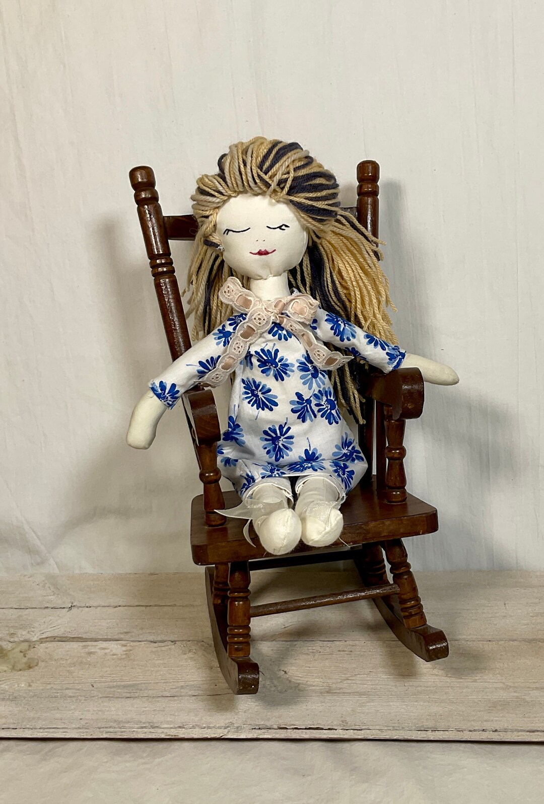 Cloth Doll / Traditional Rag Doll. Dementia Friendly Gift. UK Rag Doll ...